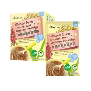 (任2件459元)【Vilson 米森】有機紅藜麥寶寶粥(40gx6包/盒 ) | 大樹健康購物網