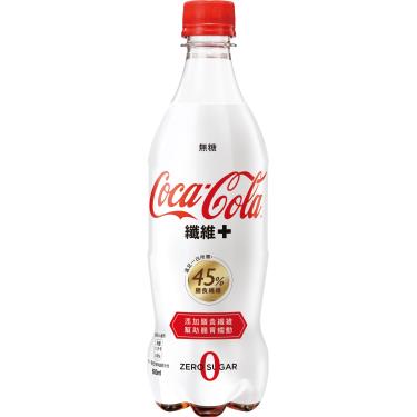【可口可樂】纖維+（600ml/瓶） | 大樹健康購物網